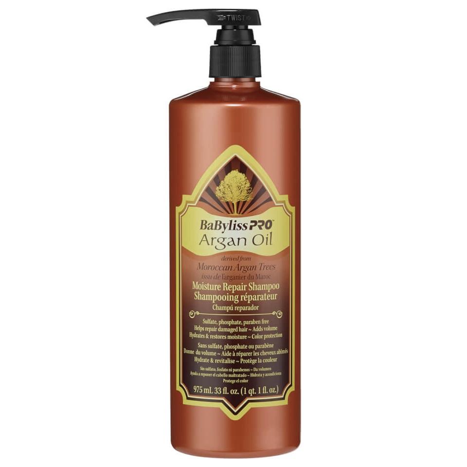 BABYLISS PRO Argan Oil Shampoo 975 ml LA FEMME BEAUTY